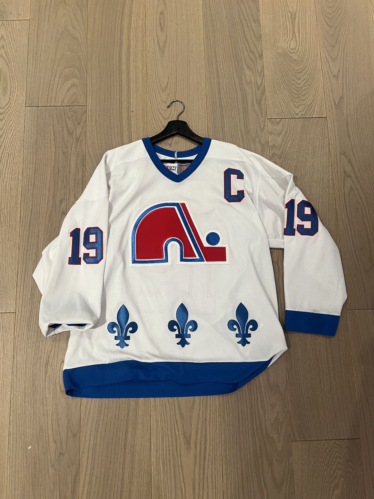 Vintage Quebec Nordiques Sakic Jersey | Grailed