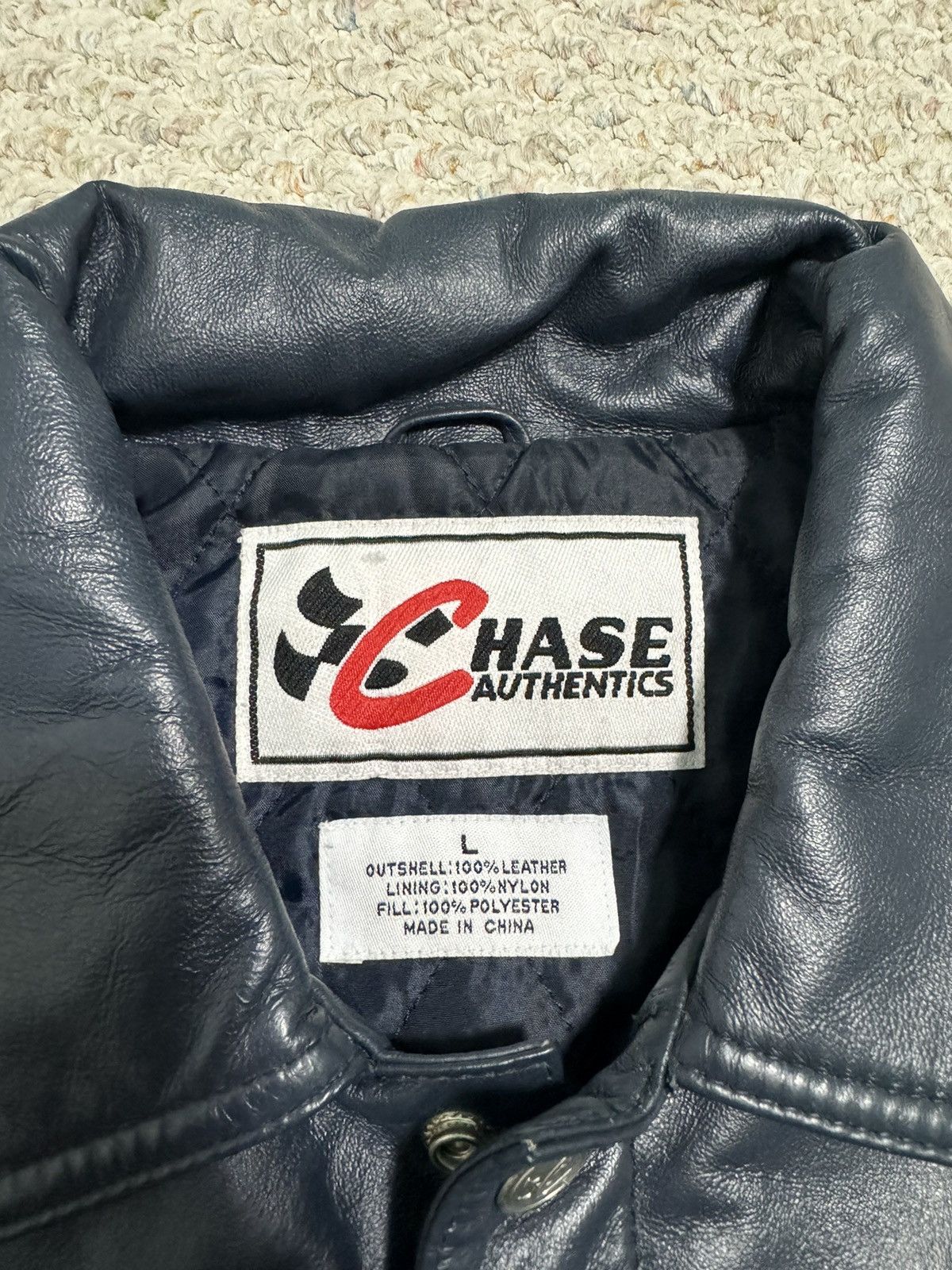 Chase Authentics *RARE* Vintage Jeff Gordon Leather Race Car Jacket ...