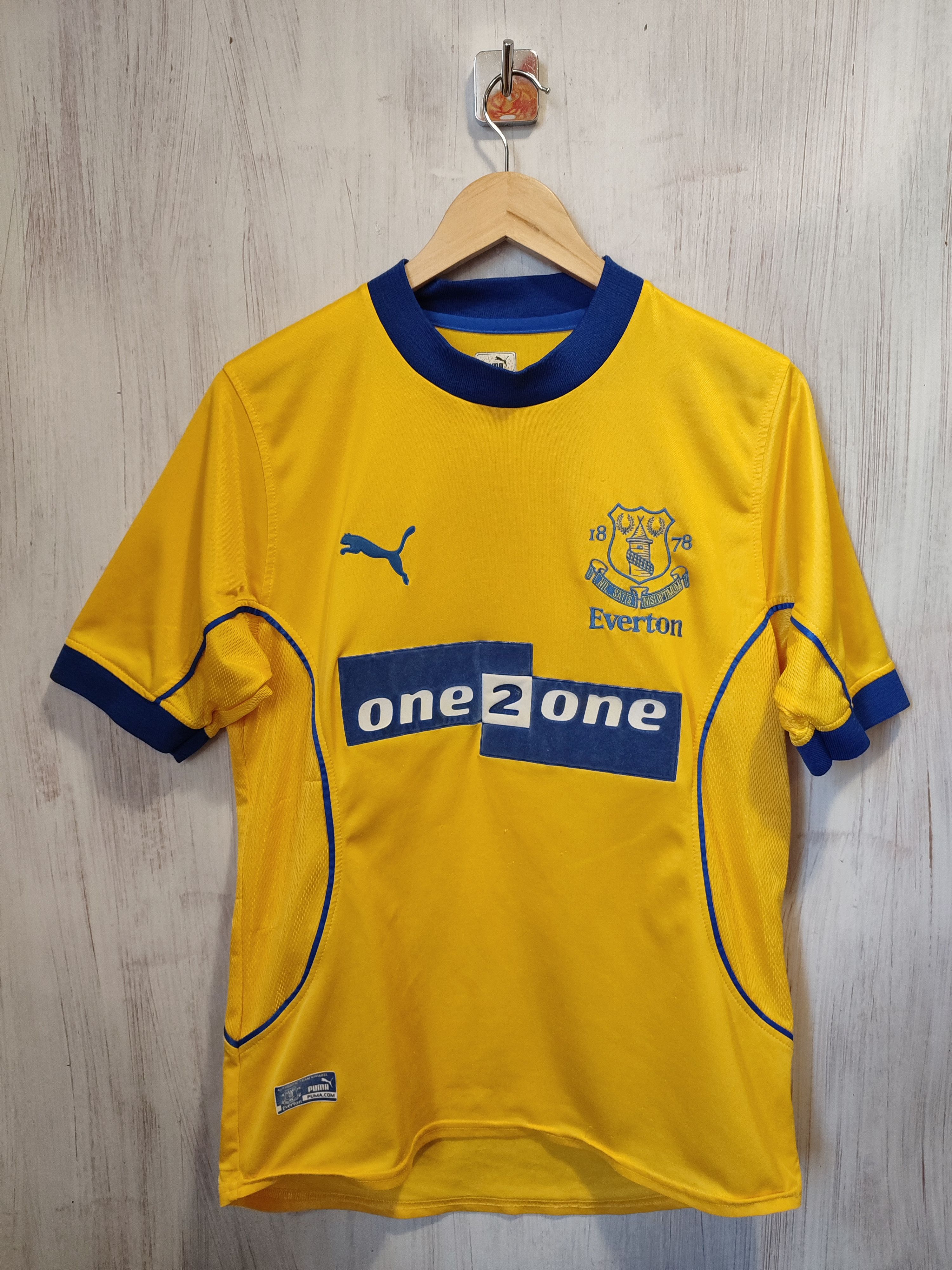 Puma × Soccer Jersey × Vintage FC Everton 2000 2001 away shirt jersey ...