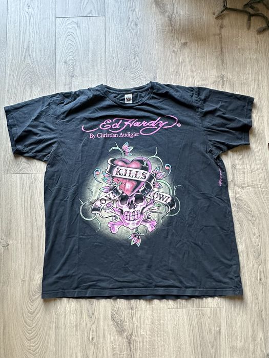 Vintage Ed Hardy Love Kills Slowly Vintage T Shirt Grailed