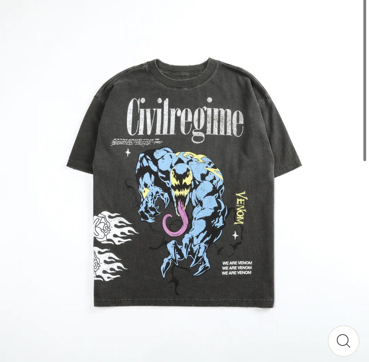 Darc Sport CIVIL REGIME X DARC SPORT X MARVELS SPIDER-MAN VENOM SHIRT ...