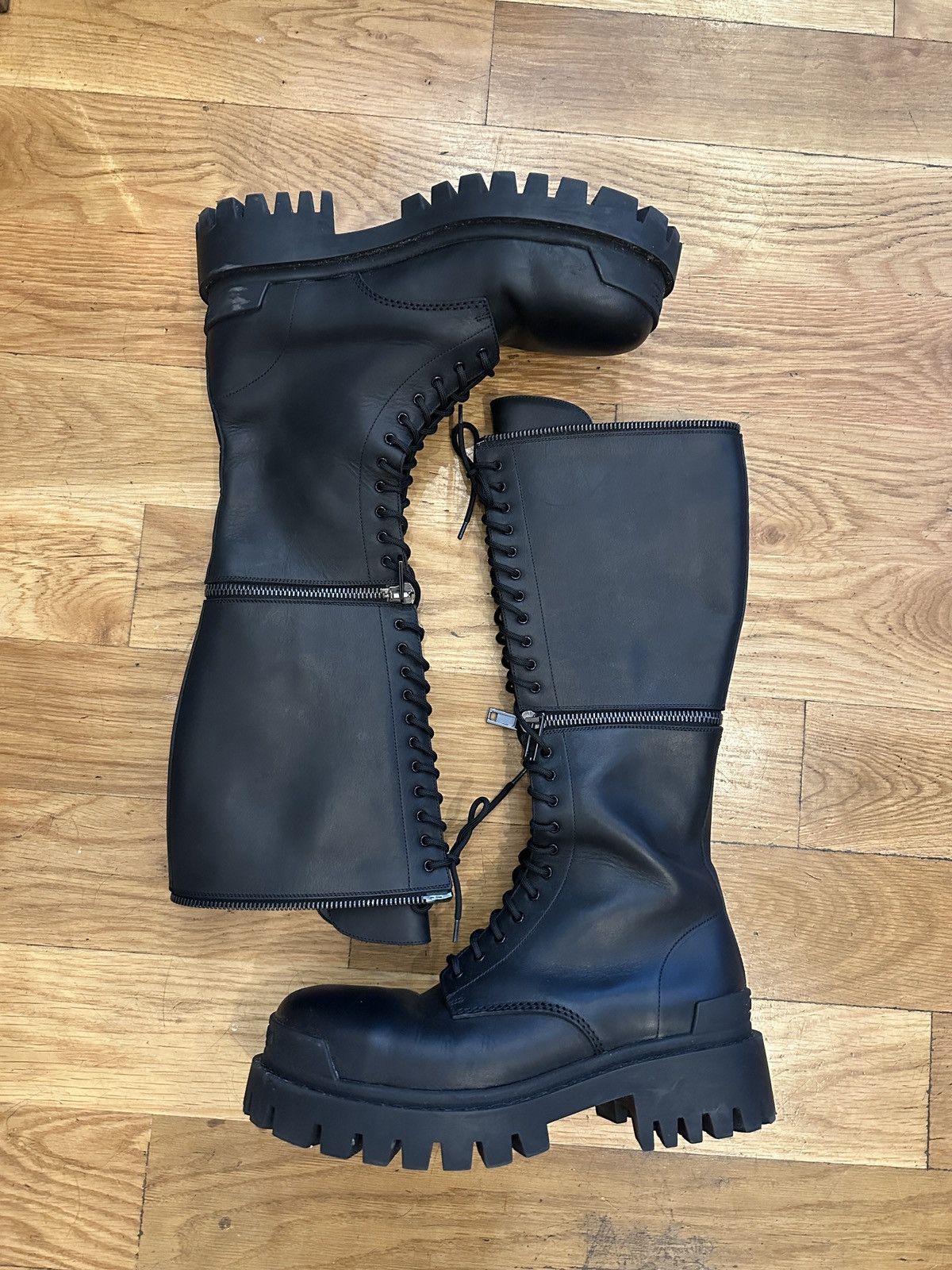 Balenciaga Knee High Master Boots | Grailed