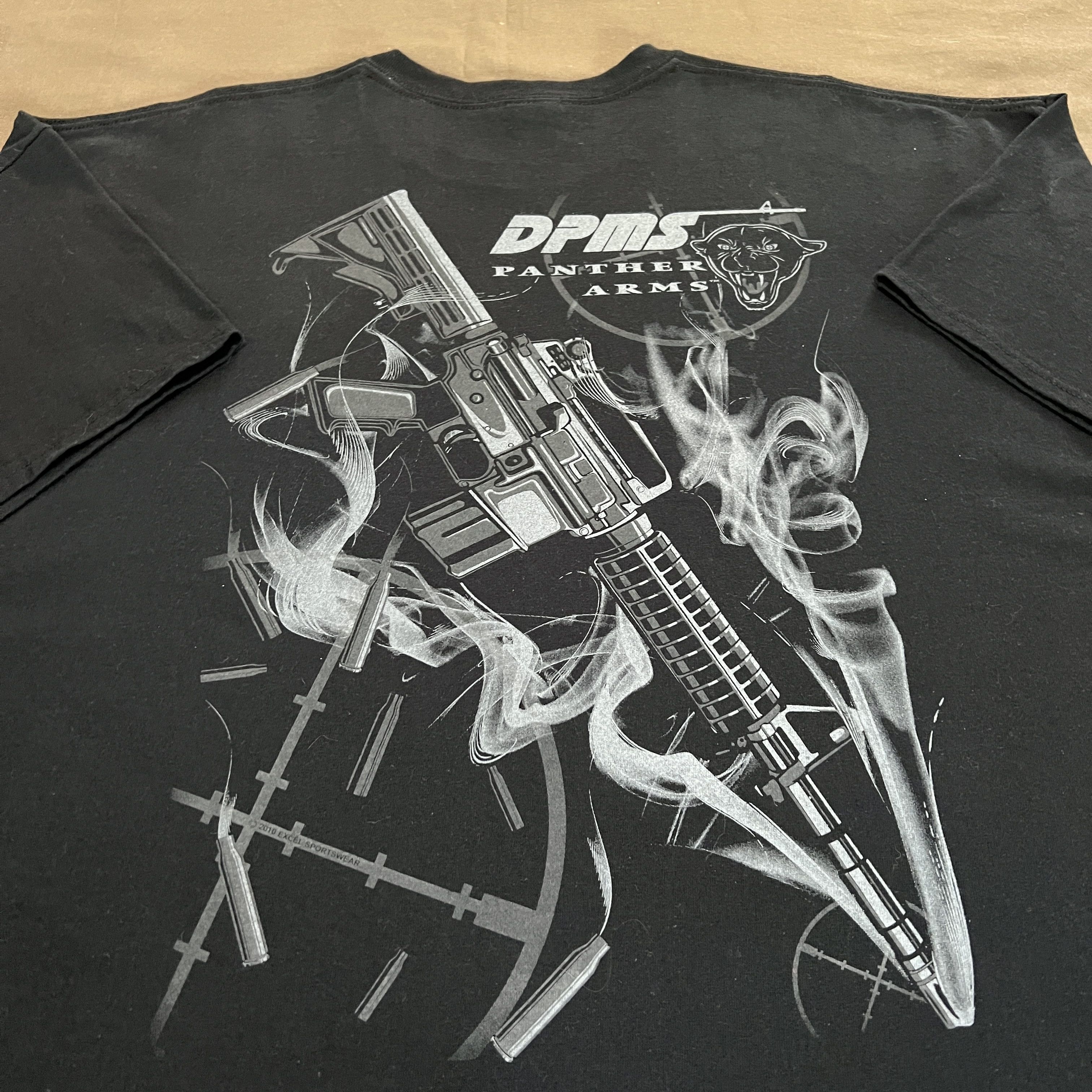 Vintage Vintage Y2K DPMS Panther Arms Promo Tee 2XL Rifle 911 Gun | Grailed