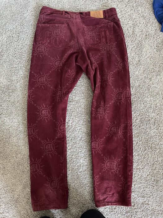 Menace Menace corduroy laser pants | Grailed