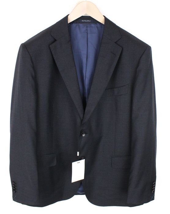 Suitsupply NAPOLI UK46S Dark Grey Melange Wool Suit 67572 | Grailed