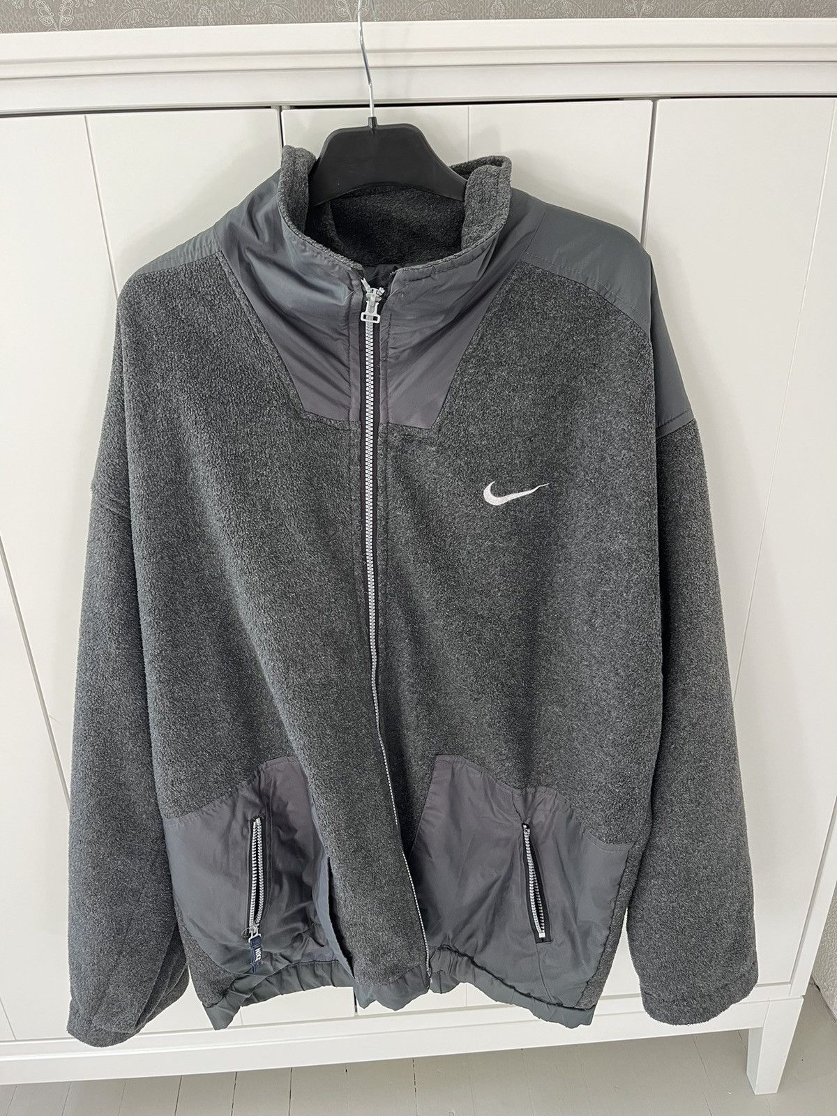 Nike Vintage Nike Fleece Jacket | Grailed