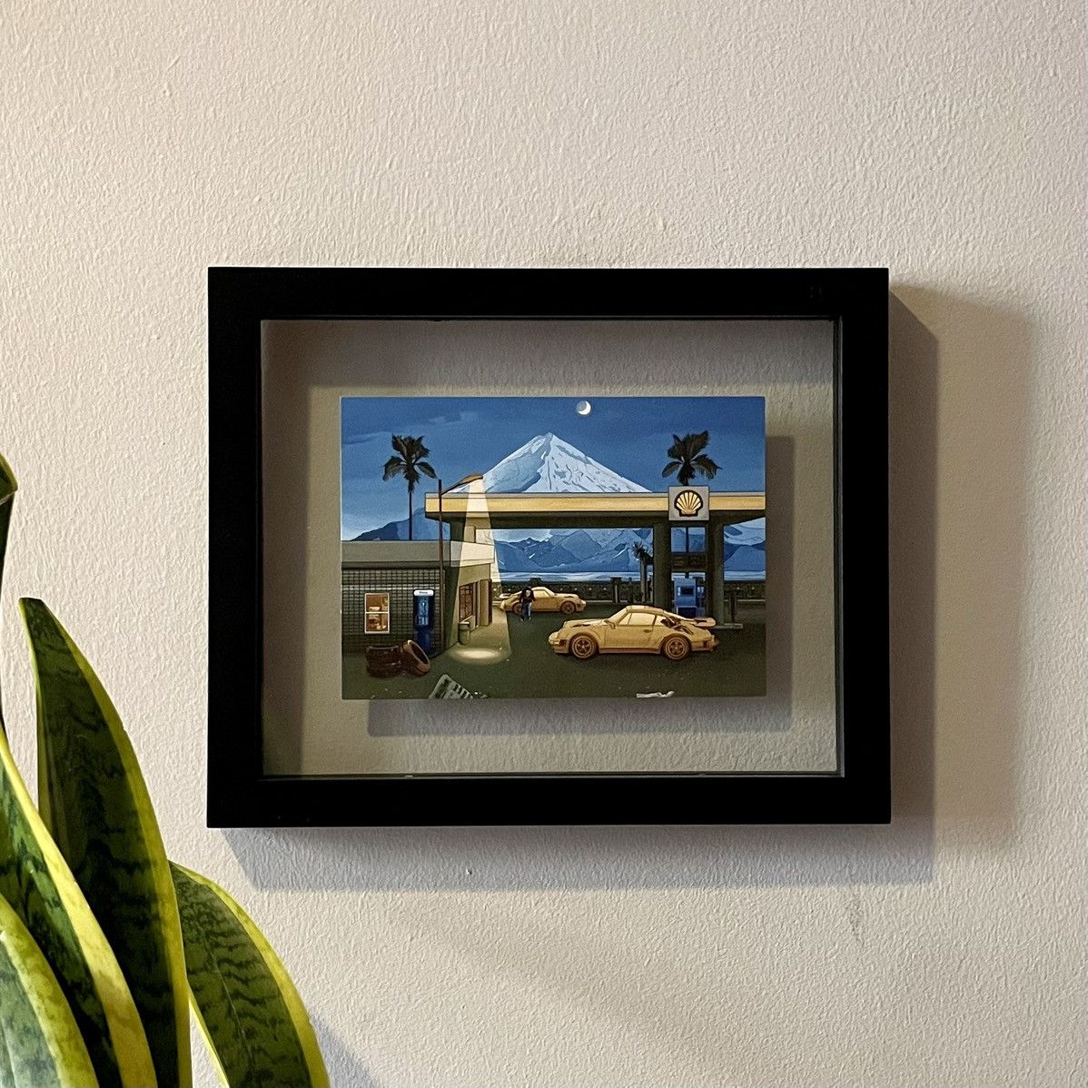 Daniel Arsham Daniel Arsham Pit Stop “Shell” Poster | Grailed