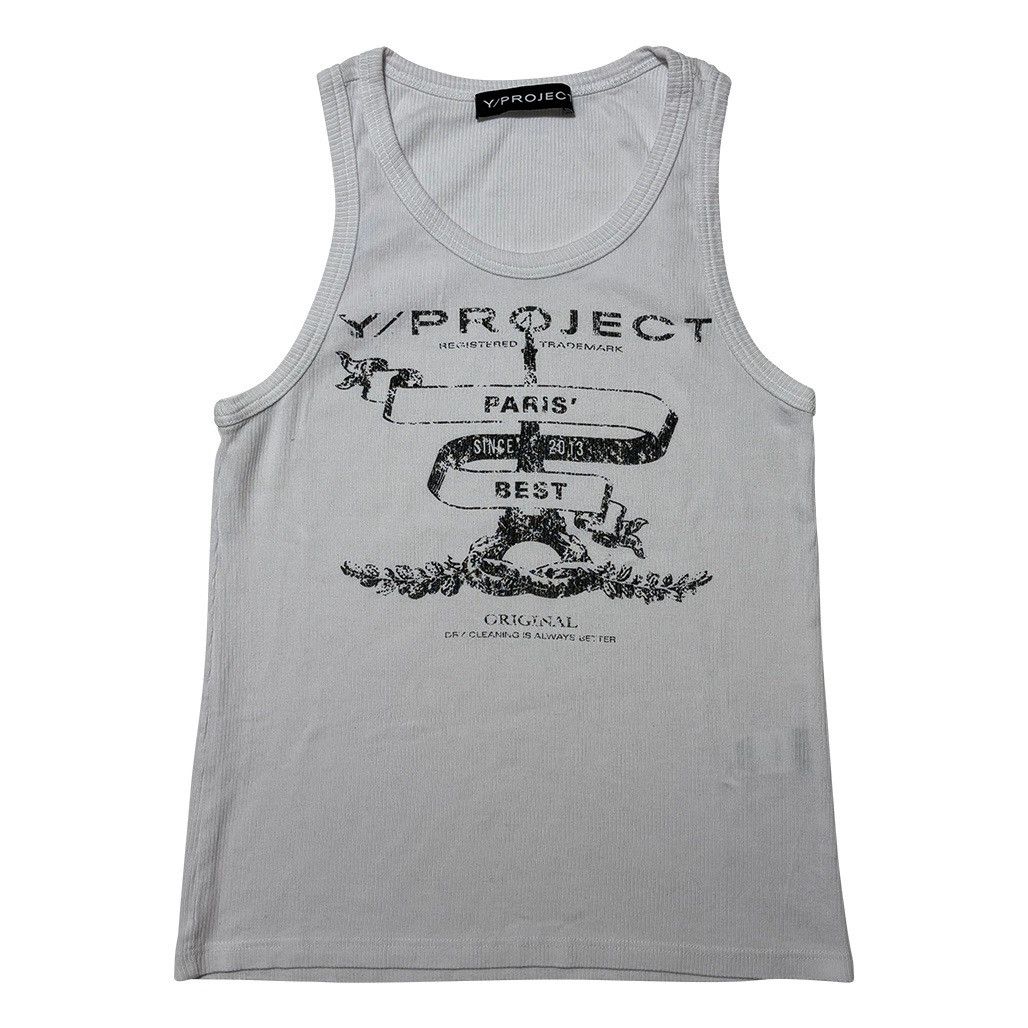 Y/Project Y/Project Paris Best ribbed tank top | Grailed