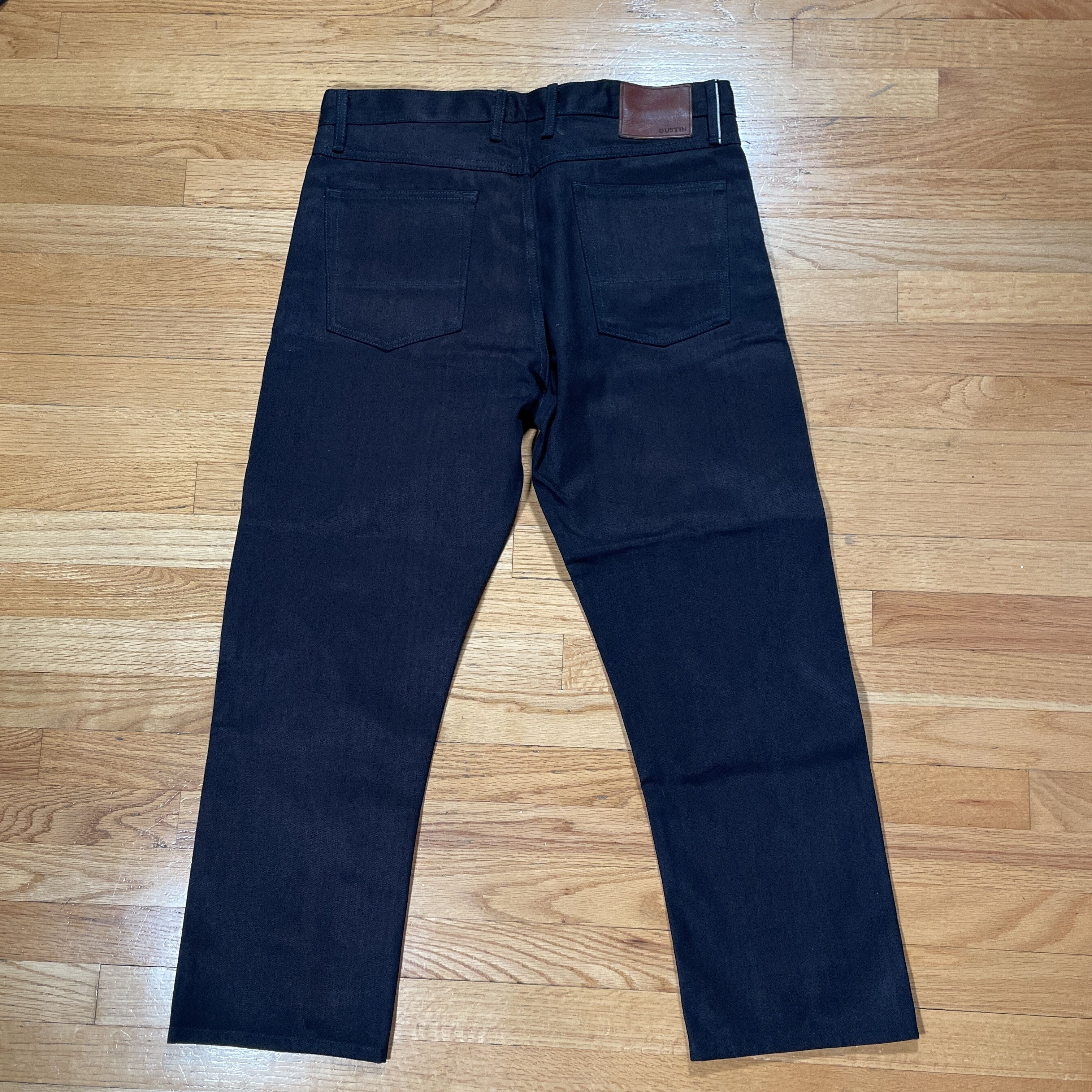 Gustin Gustin Black Selvedge Denim | Grailed