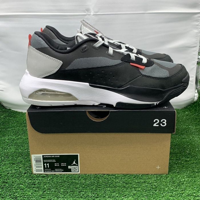 Jordan Brand Air Jordan Black University Red Air 200E DC9836-060 Size ...