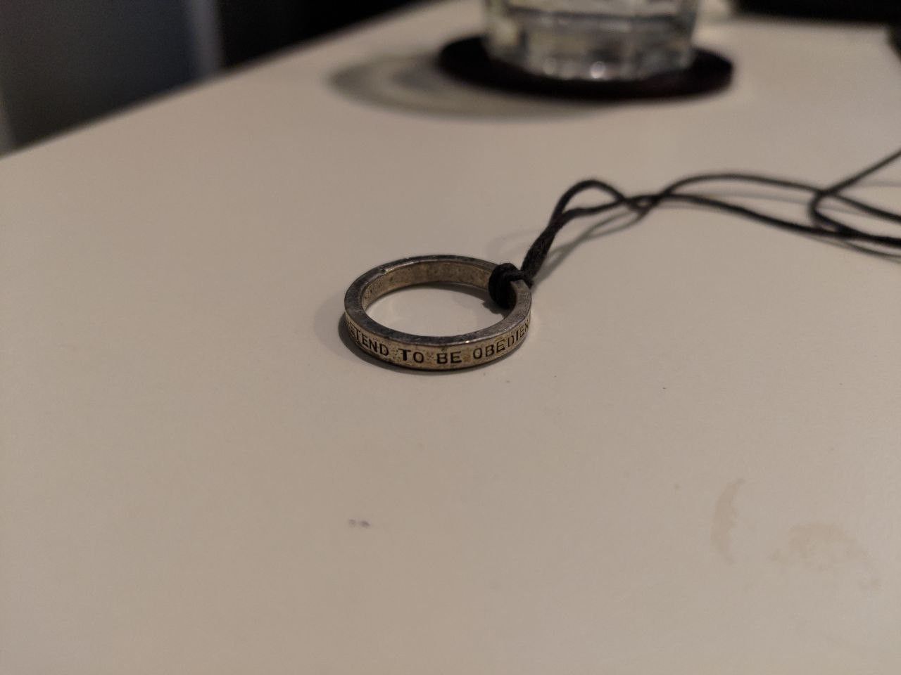 Julius SS03 Manifesto Ring (US 10) | Grailed