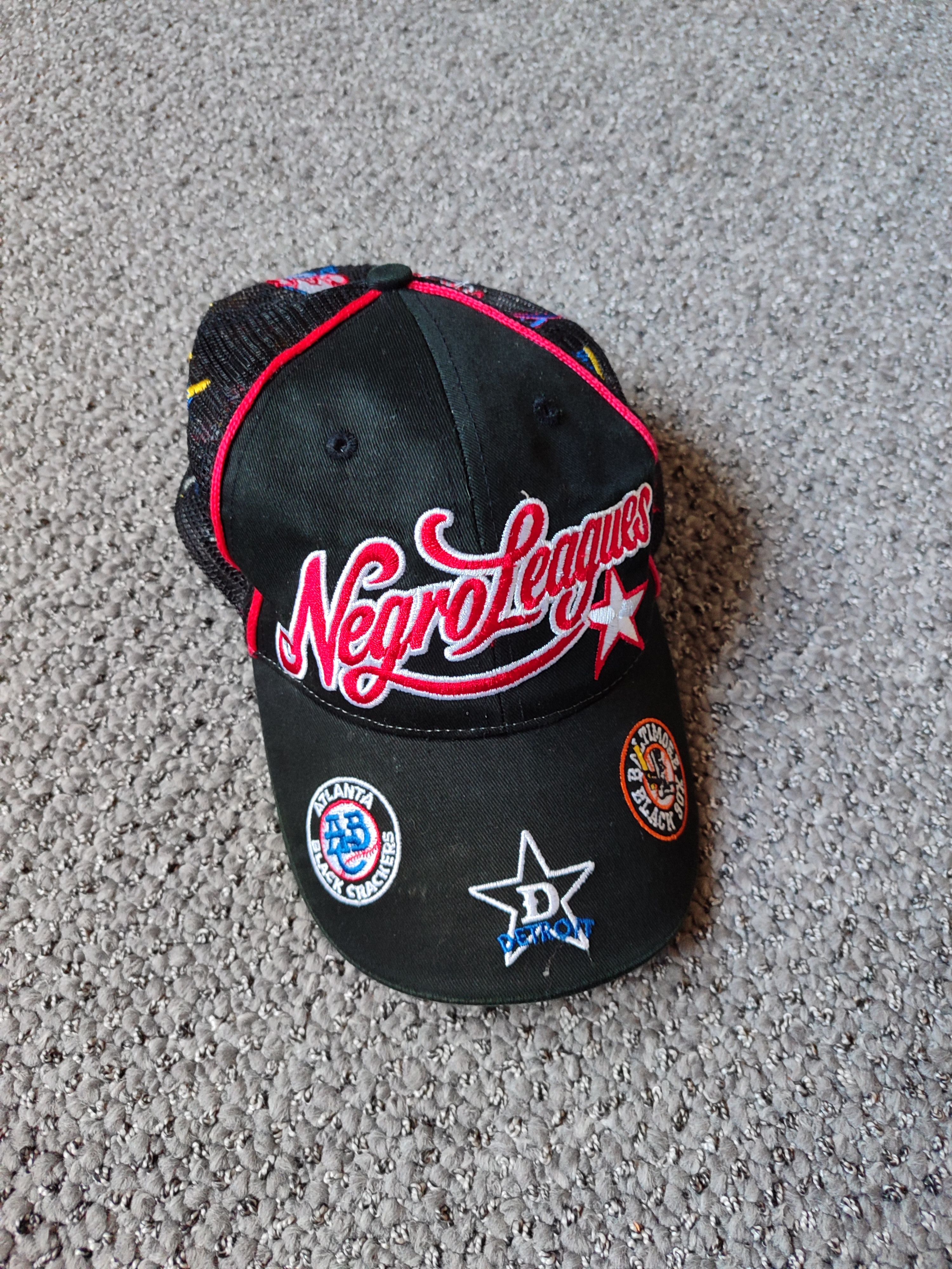 MLB × Streetwear Deadstock Negro Leagues Baseball Hat Embroidered Logos ...