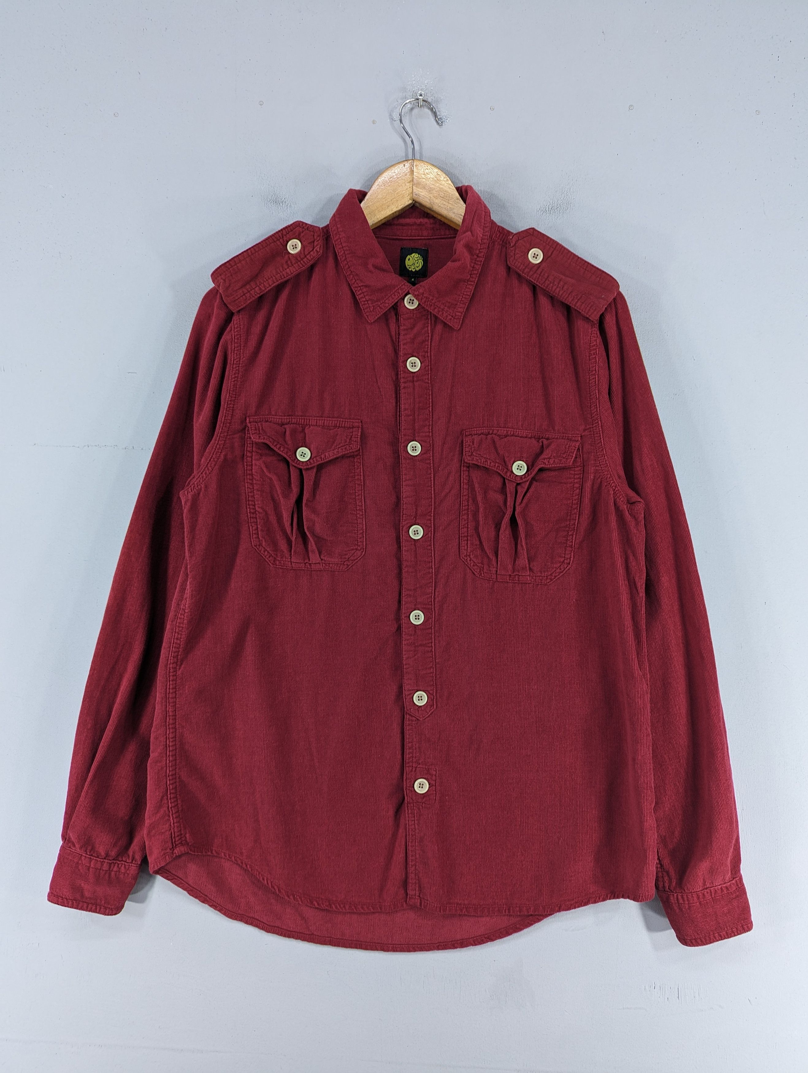 Pretty Green Pretty Green Corduroy Flannel Shirt | Grailed