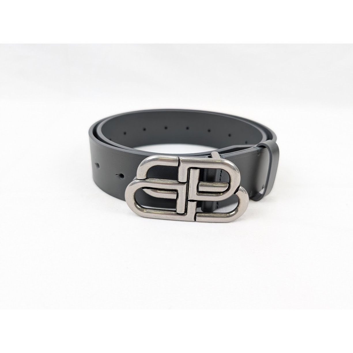 Balenciaga o1rshd1 Size: 80 / BB Extra Large Belt in Fossil Grey | Grailed