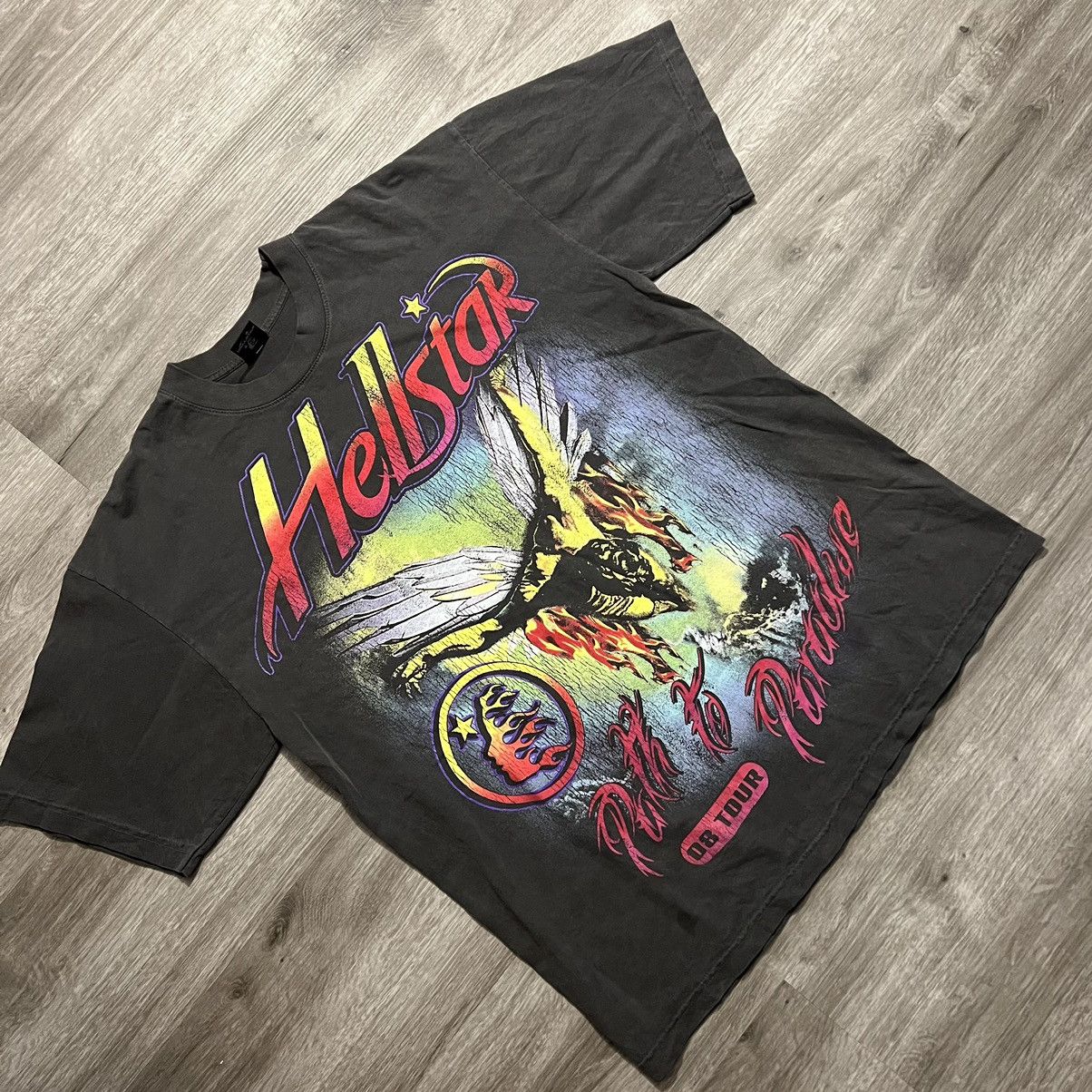 HELLSTAR Hellstar 08 Tour Tee Capsule 8 Path To Paradise | Grailed