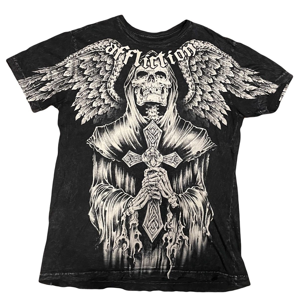 Affliction × Vintage Rare Affliction MMA "Aleksander Emelianenko" AOP ...