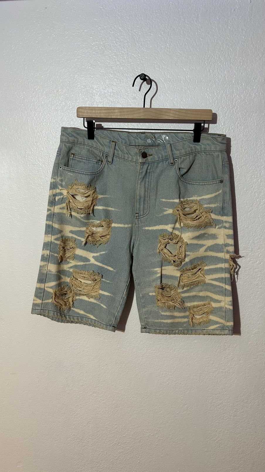 HELLSTAR Hellstar Sample Jean Shorts | Grailed