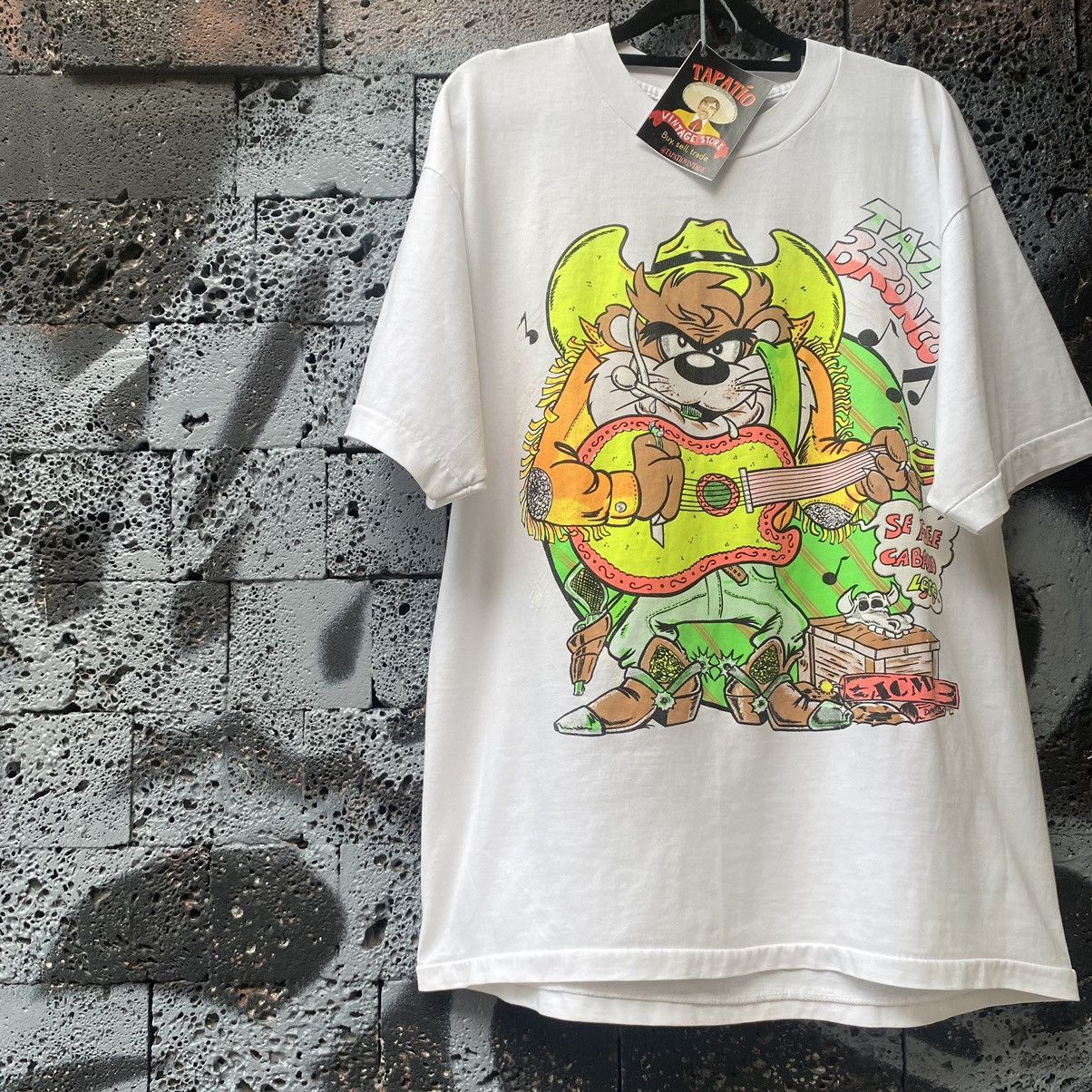 Vintage 90s Taz “Bronco” Mexican boot | Grailed