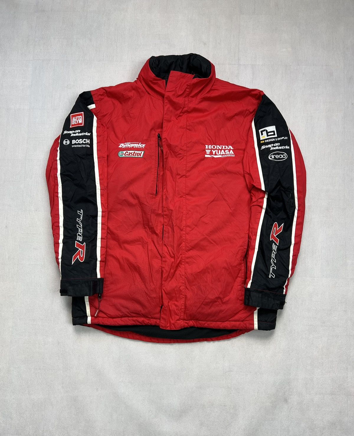 Honda × NASCAR × Racing Jacket Honda Racing TypeR castrol nascar ...