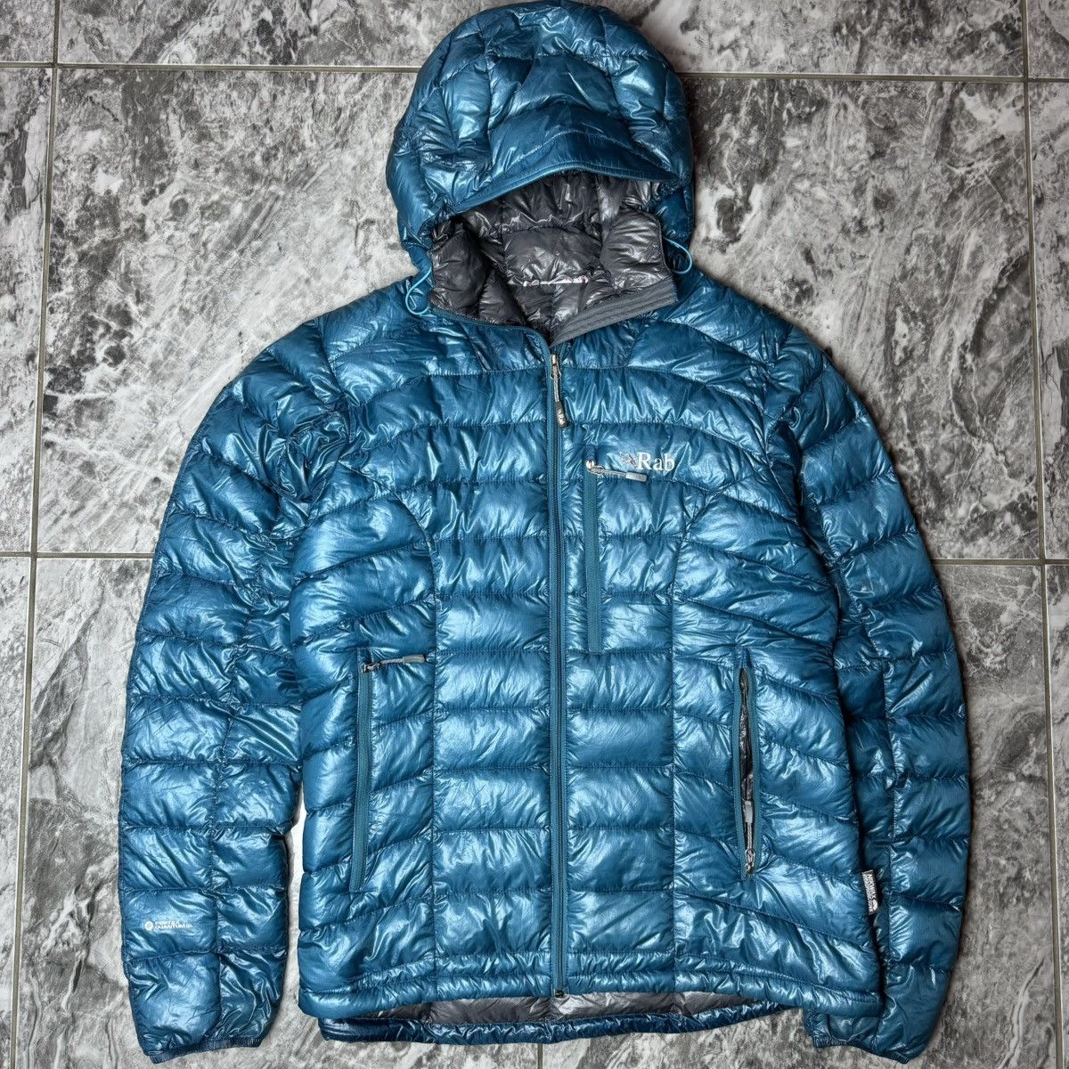 Rab × Vintage Rab Continuum Puffer Hoodie Down Jacket | Grailed