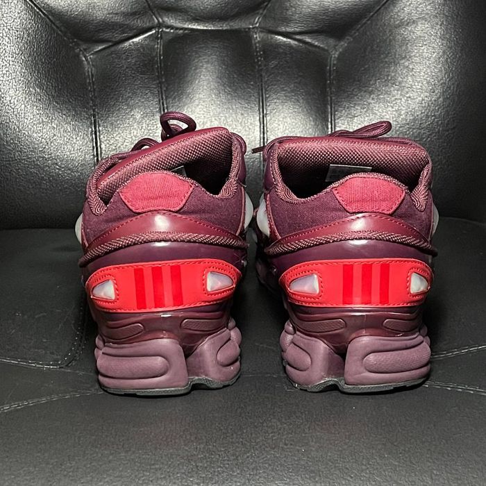 Adidas Raf Simons x Ozweego 3 Burgundy | Grailed
