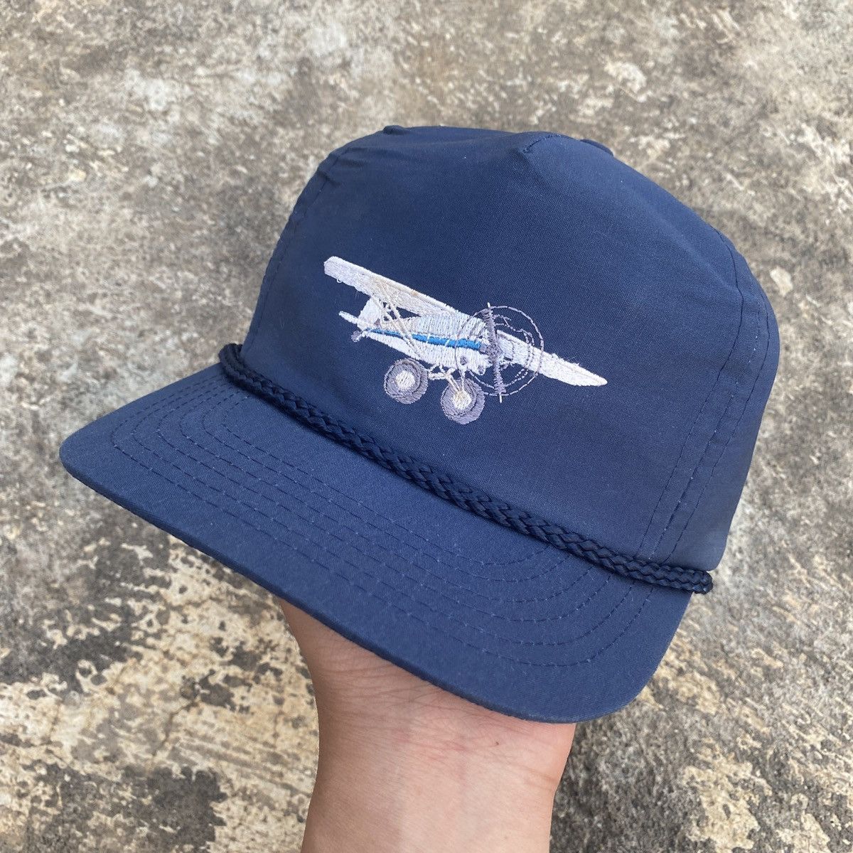 Hat × Vintage Vintage Rope Snapback Hat Plane | Grailed
