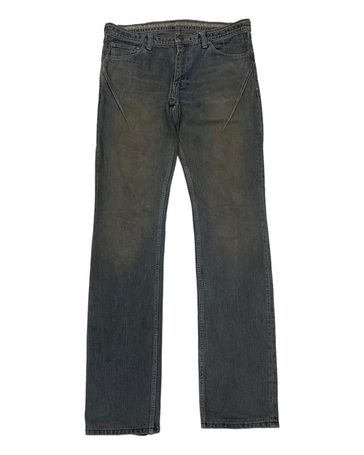 Number (N)ine NUMBER NINE PAIN DENIM JEANS | Grailed