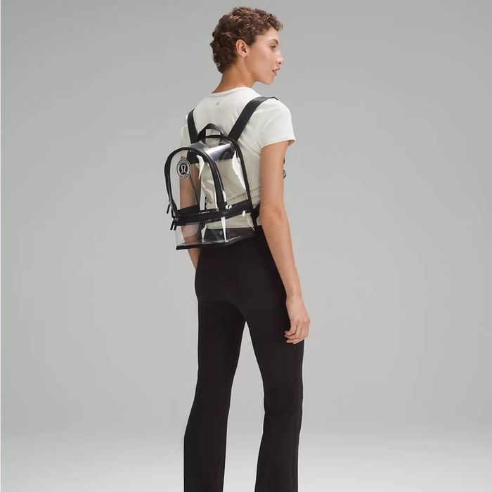 Lululemon NWT Clear Backpack Mini 10L *Logo | Grailed