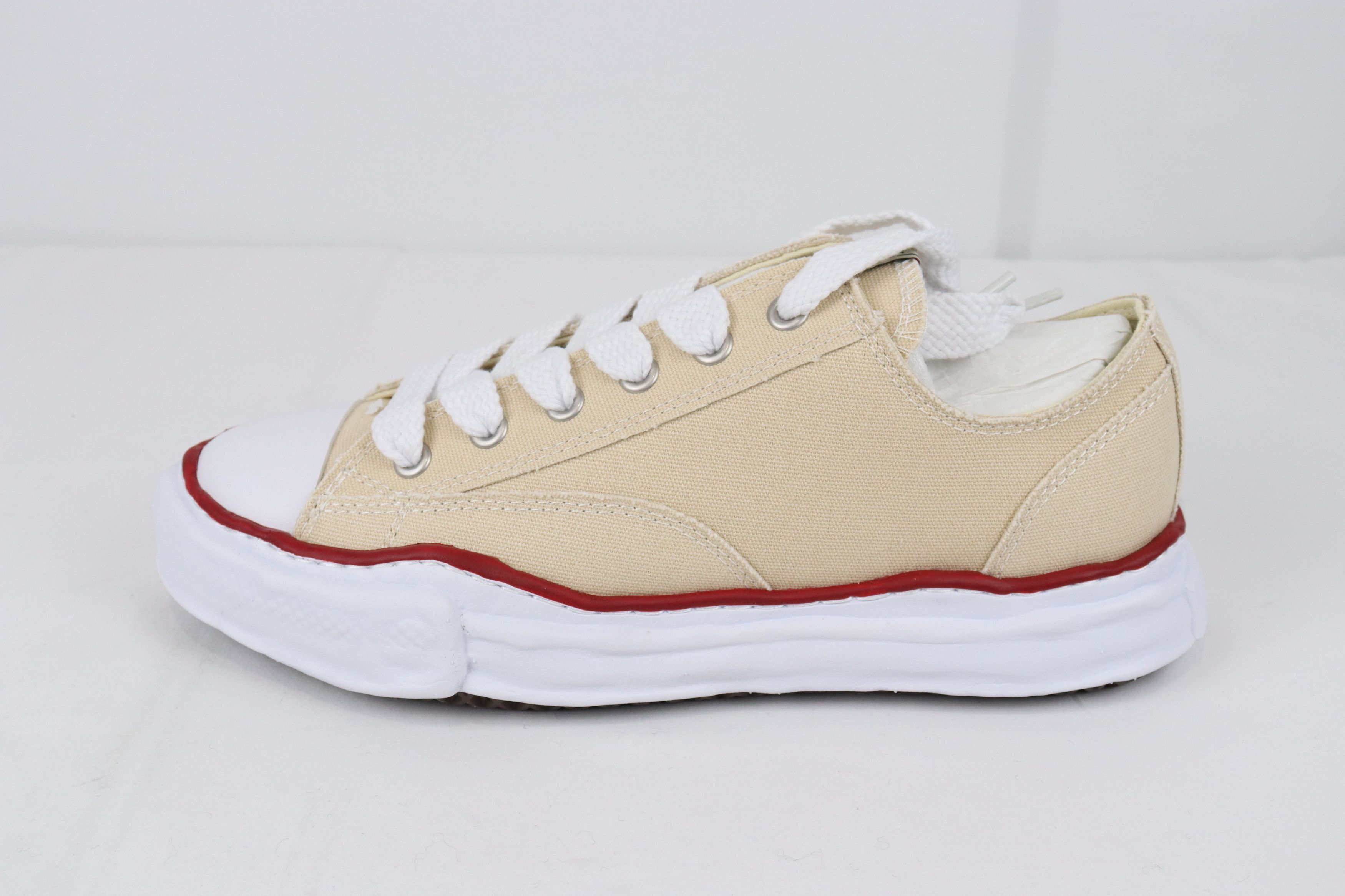 Maison MIHARA YASUHIRO o1rshd10124 Low Top Sneakers in Beige | Grailed