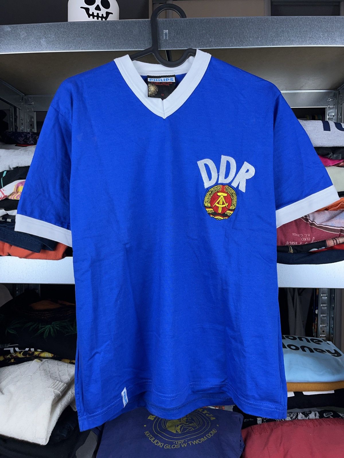 Rare × Soccer Jersey × Vintage 1974 east Germany DDR soccer jersey ...