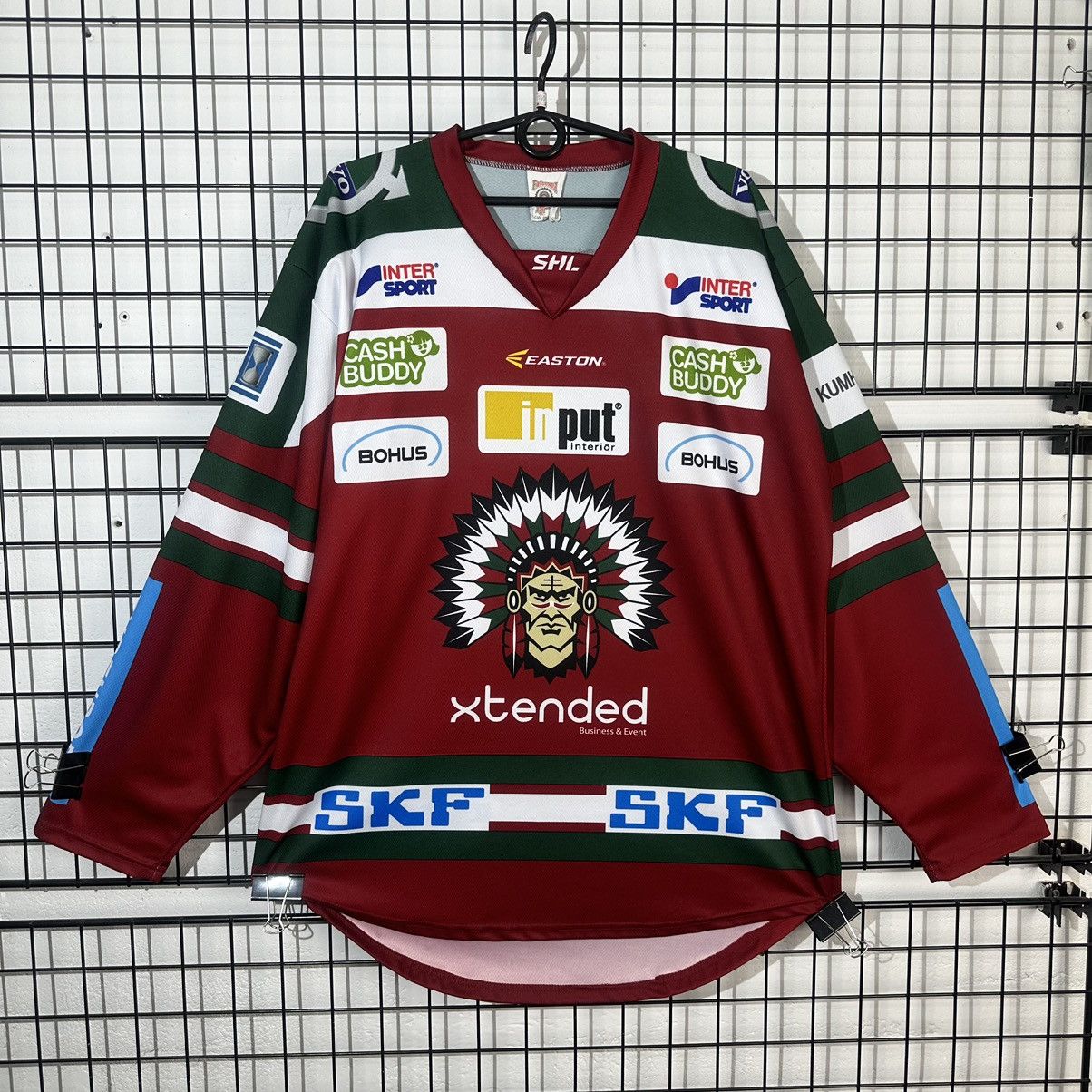 NHL × Vintage Frolunda Indians Jersey SHL hockey sweden kit | Grailed