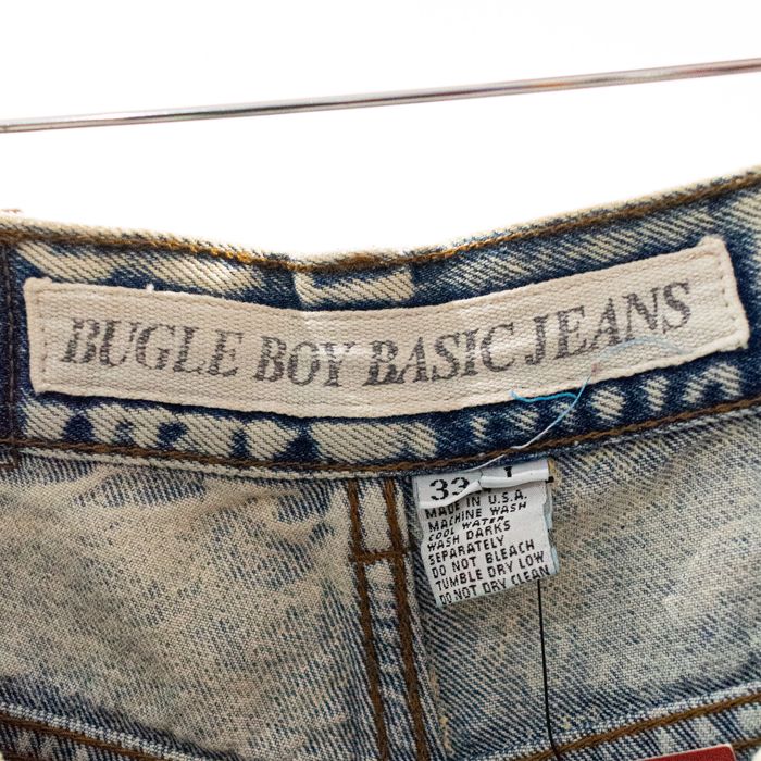 Vintage Bugle Boy Acid Wash Jeans 32 VTG 80s 90s Streetwear | Grailed