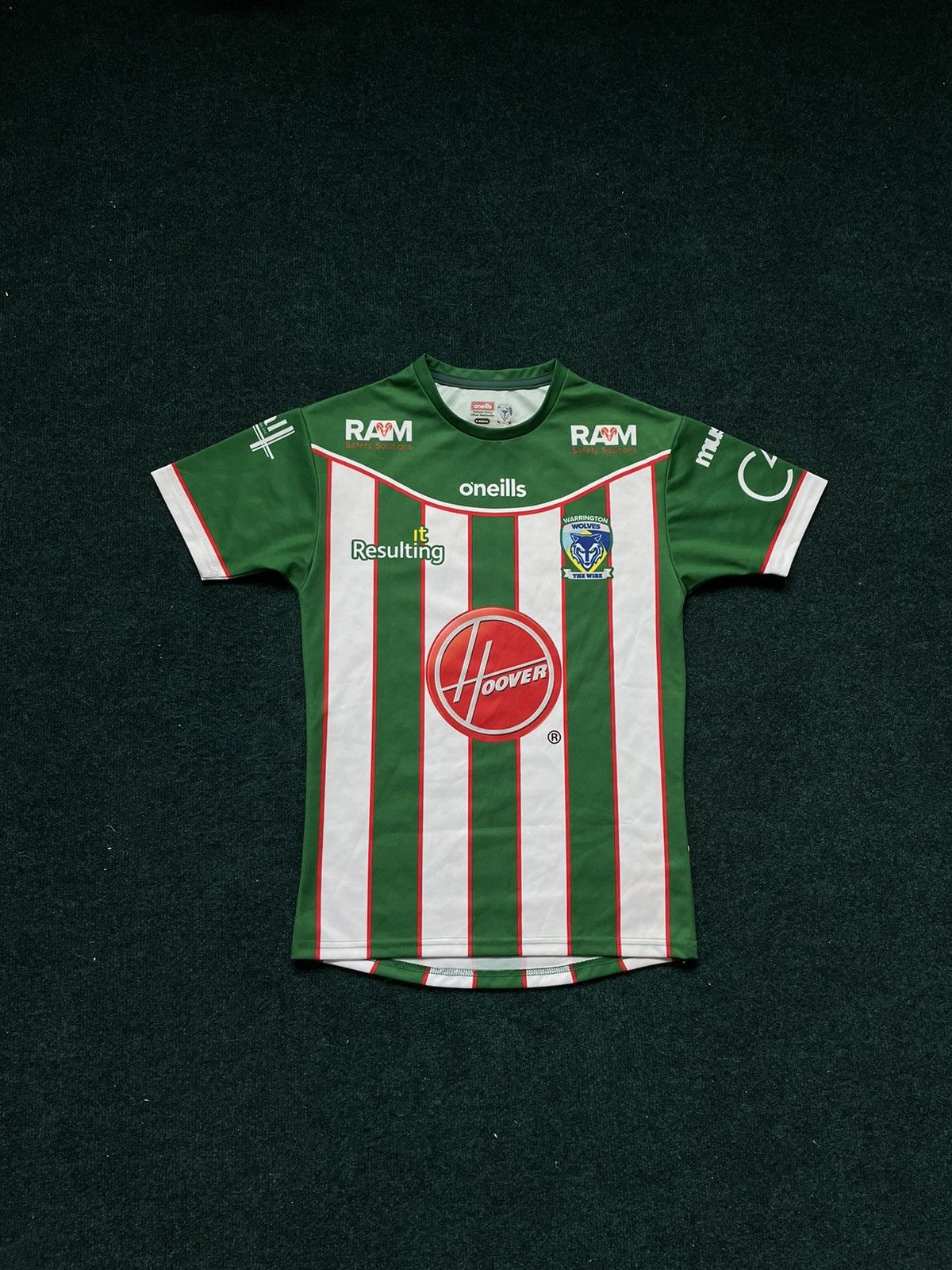 Oneill Warrington Wolves 2021 O’Neills away rugby league jersey | Grailed