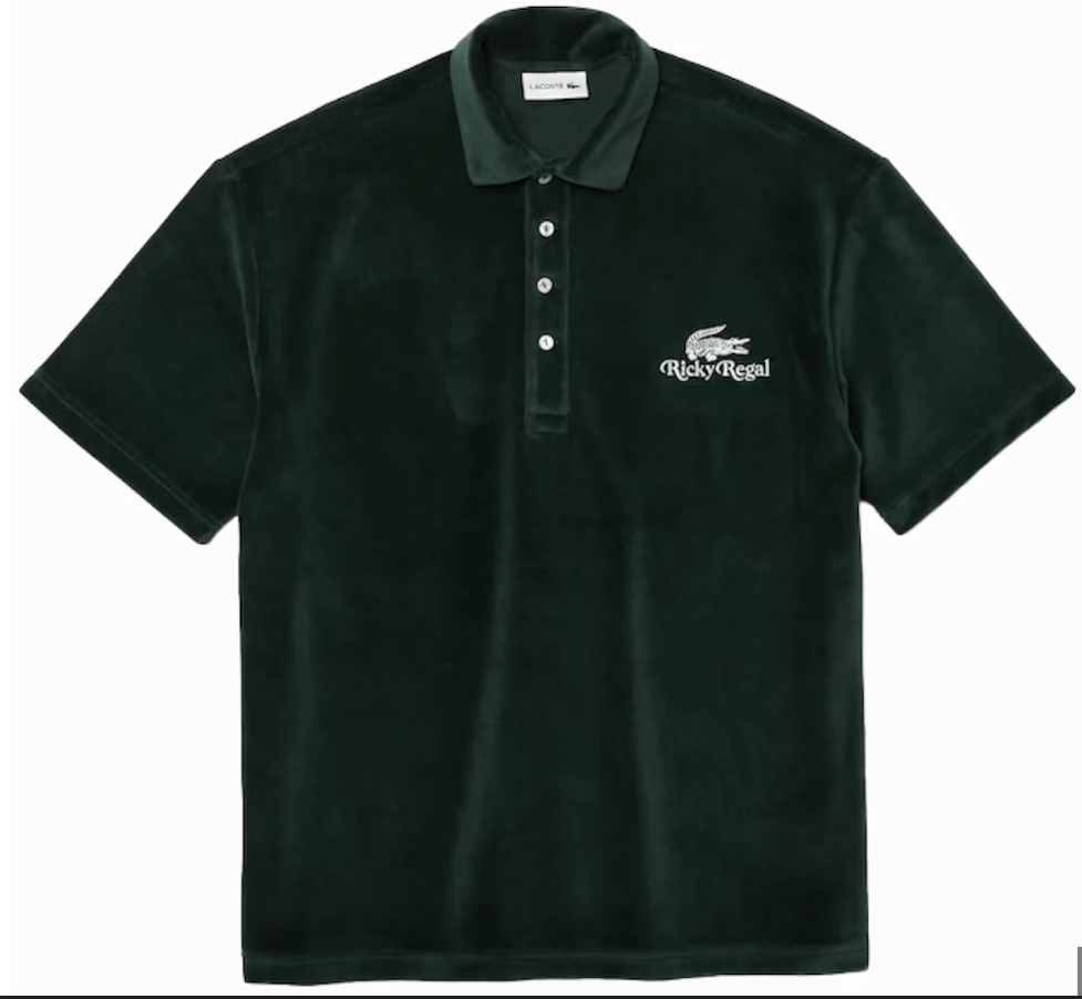 Lacoste Lacoste x Ricky Regal Velvet Polo | Grailed
