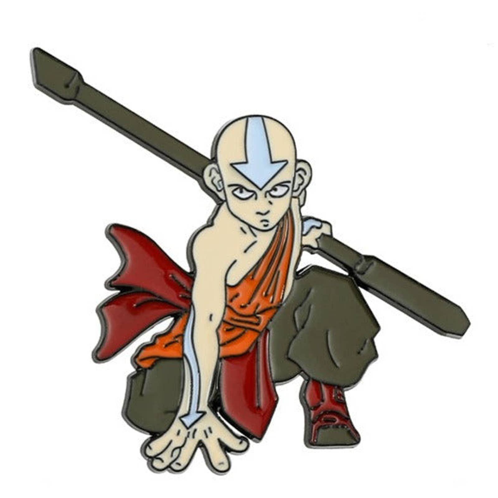 Japanese Brand Avatar Aang Nickelodeon The Last Airbender Enamel Pins ...