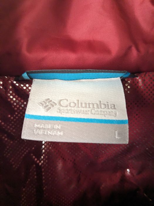 Columbia Red Columbia Puffer Jacket | Grailed