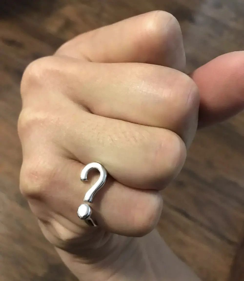 Custom Question Mark Ring | Grailed