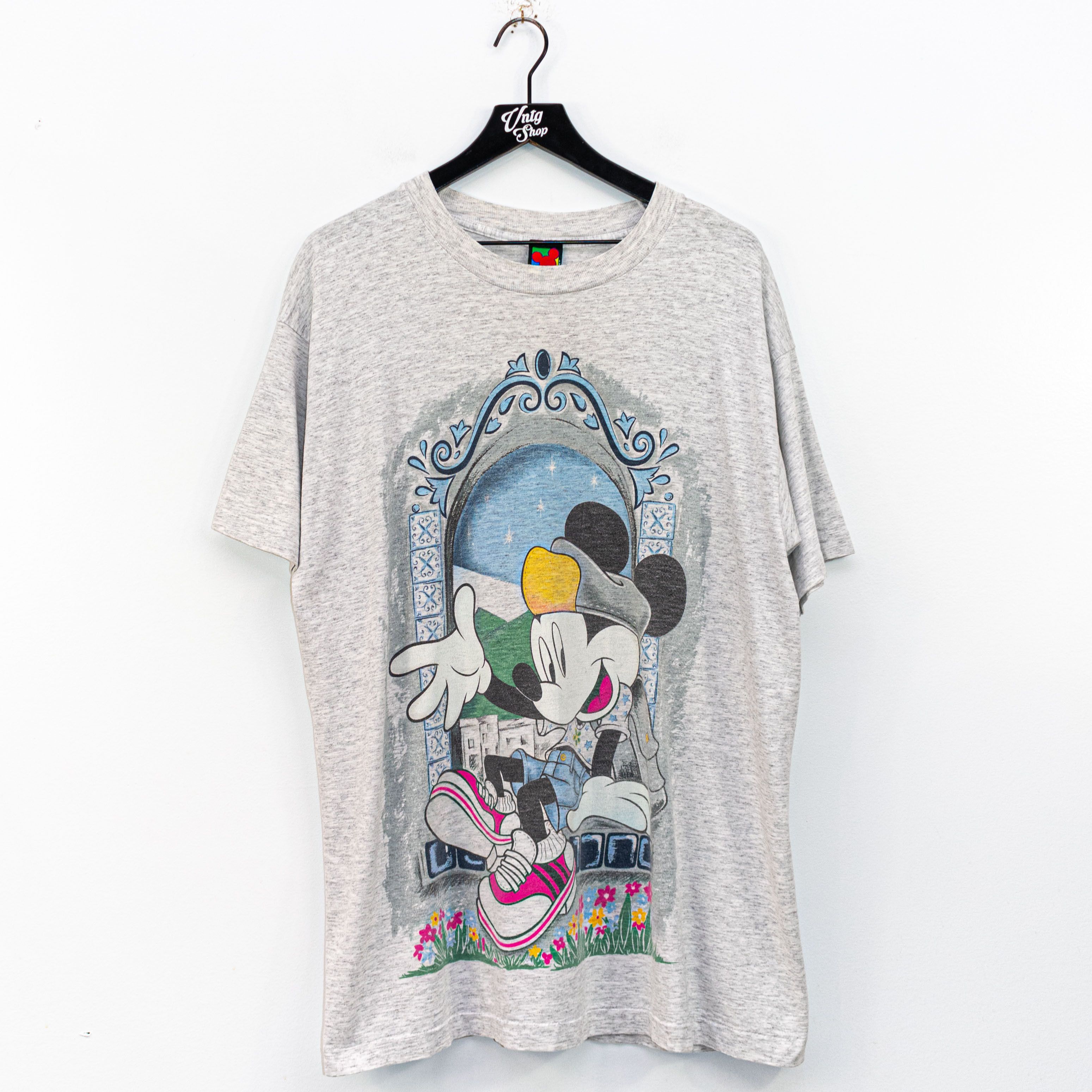 Vintage VTG 90s Mickey Unlimited Mickey Mouse Window Sill T-Shirt | Grailed