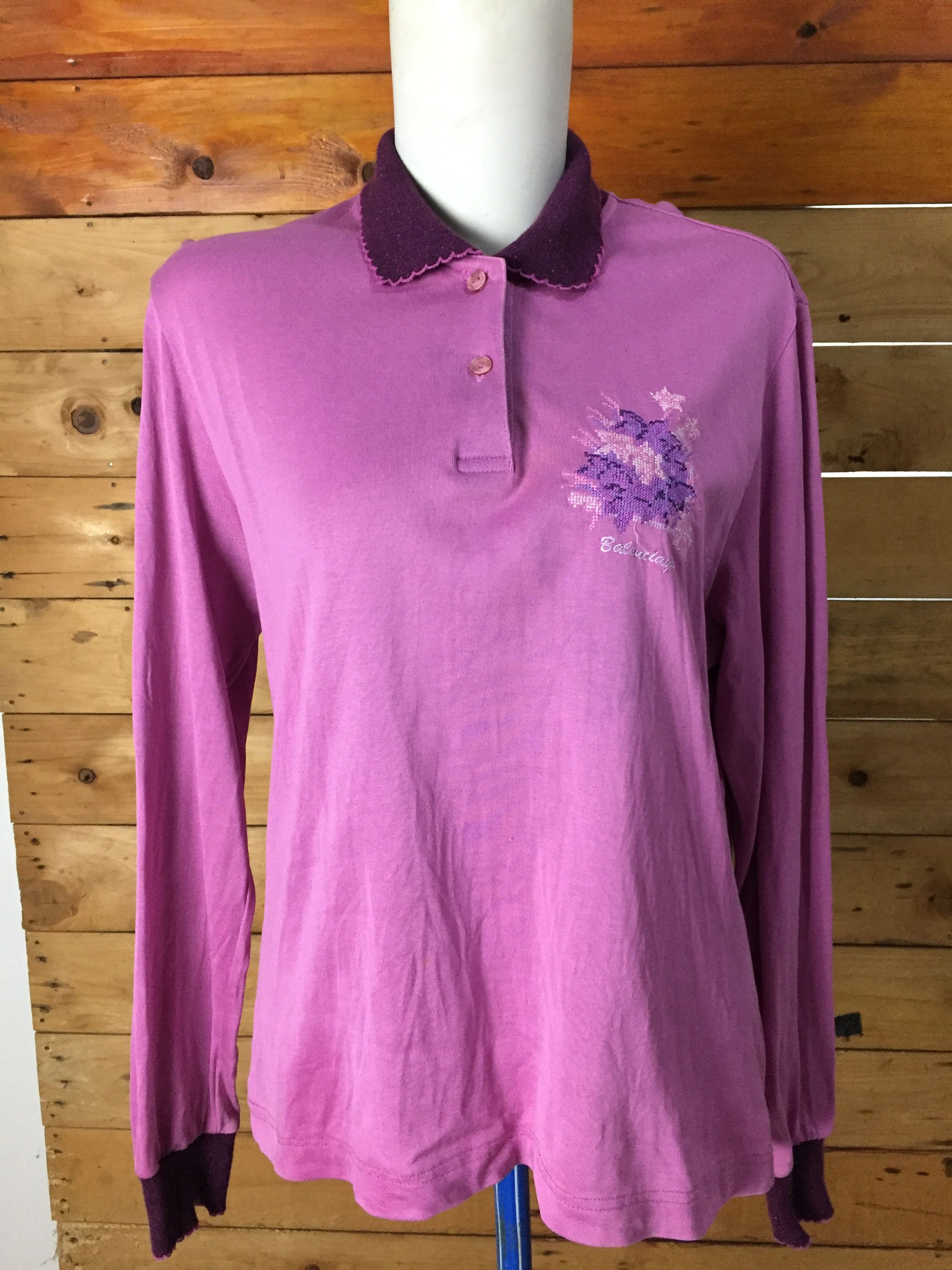 Balenciaga × Vintage Vintage Balenciaga Rugby Pink Gliter Size S Rare ...