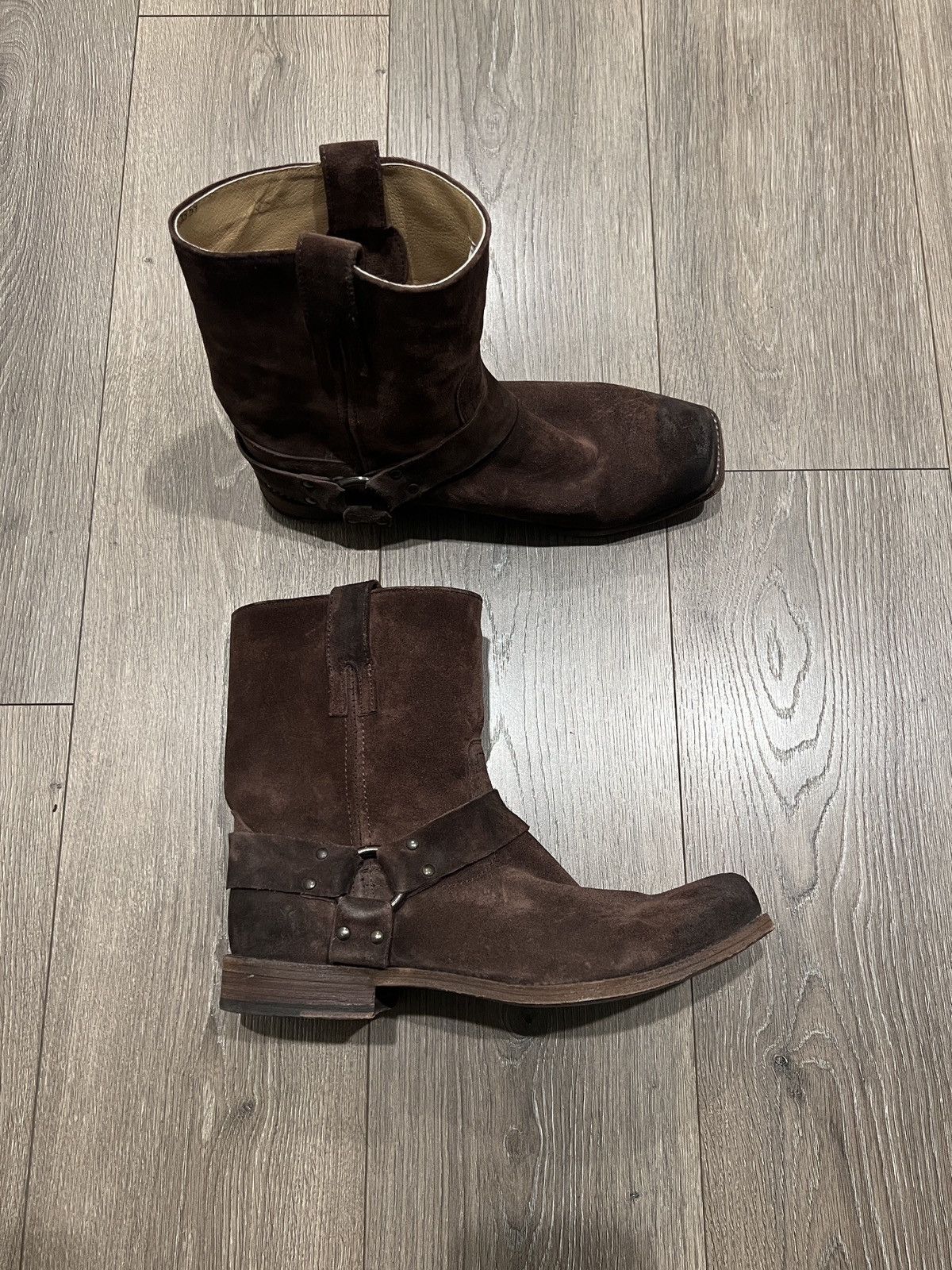 Frye × Streetwear × Vintage Frye harness engineer boots | Grailed