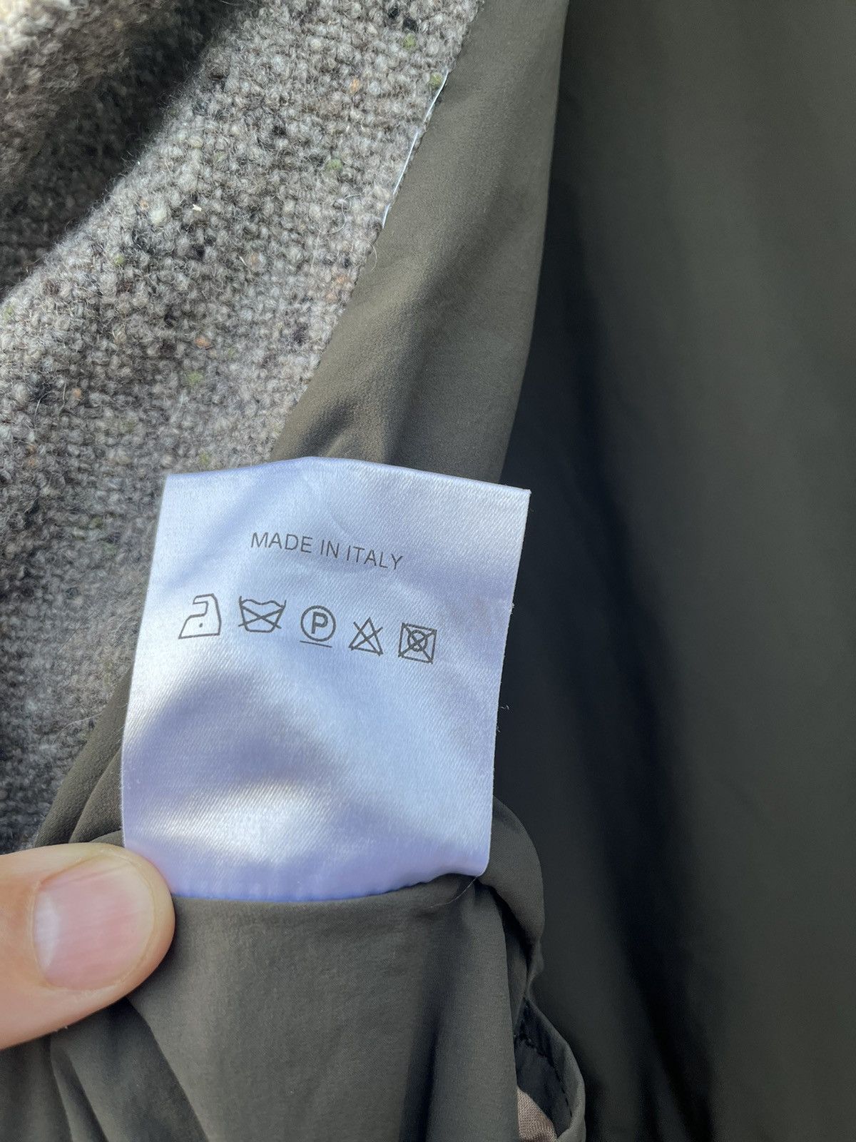 Burberry Prorsum Roberto Menichetti Early 2000s Cashmere Alpaca Tech ...