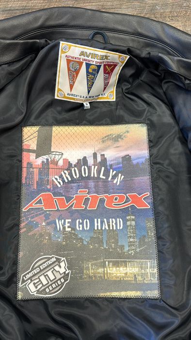 Avirex AVIREX LIMITED EDITION CITY SERIES BROOKLYN JACKET | Grailed