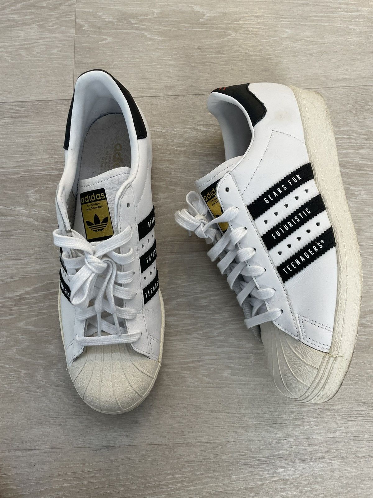 Adidas × Human Made × Nigo Adidas Superstar Human Made sz 10.5 | Grailed