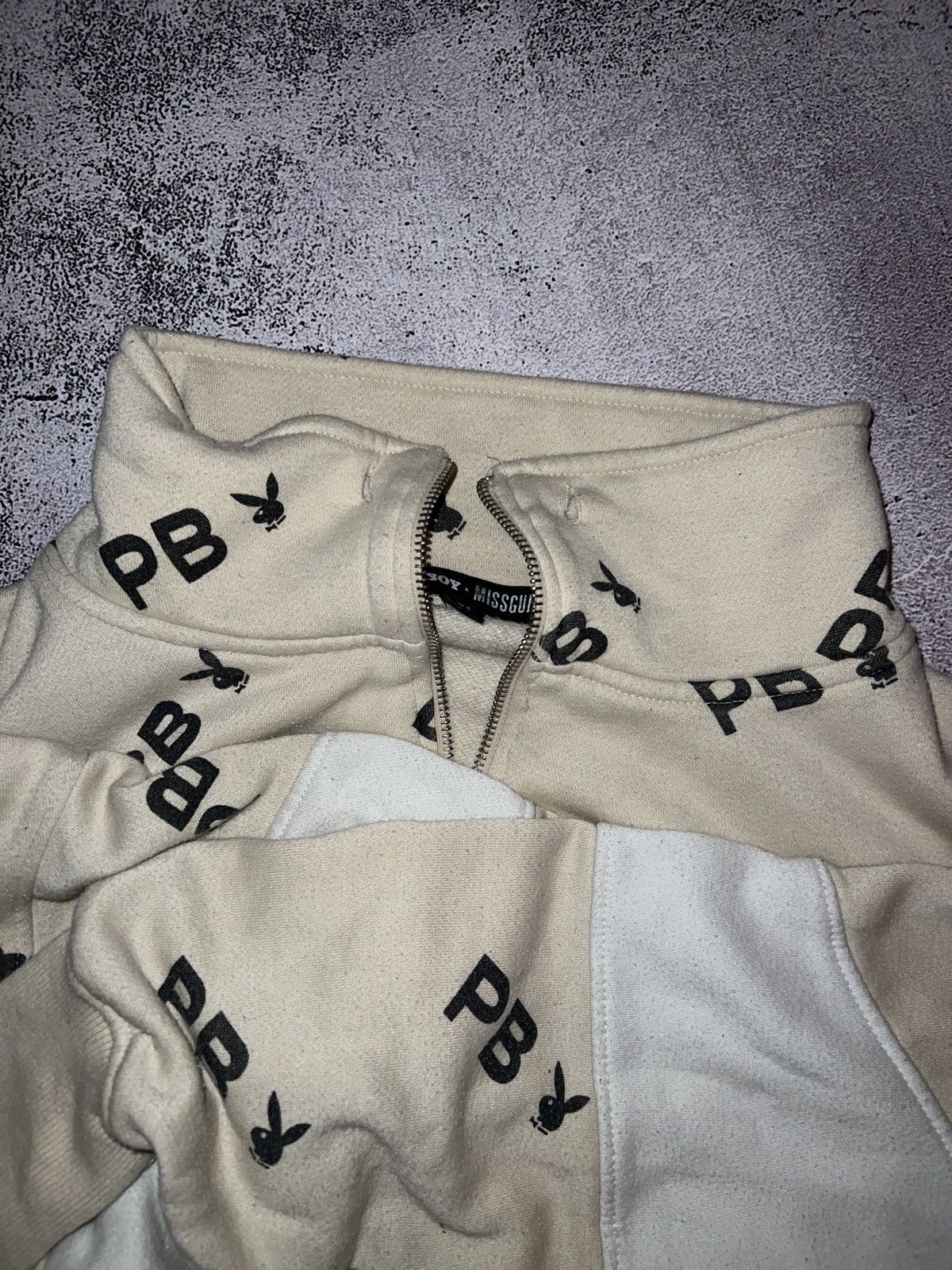 Playboy Playboy x Missguided Oversized Monogram Hoodie | Grailed