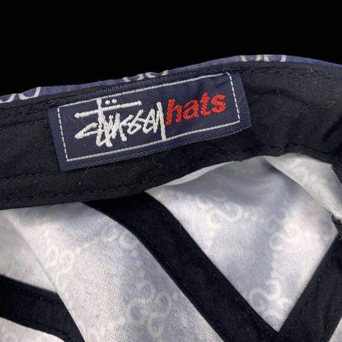 Stussy OG “Stucci” Monogram Hat (Navy) | Grailed