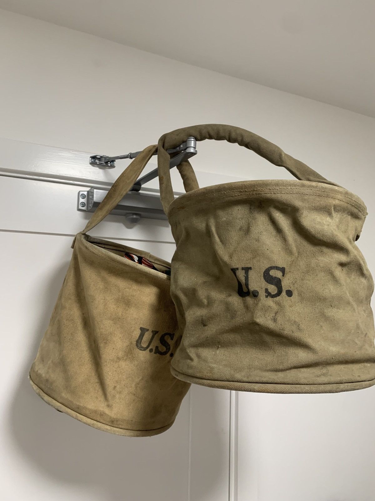 Military × Vintage Vintage WWII Army Canvas Water Buckets | Grailed