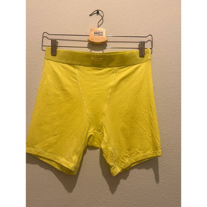 SKIMS Skims Boyfriend Boxers Yellow Highlighter (S) New | Grailed