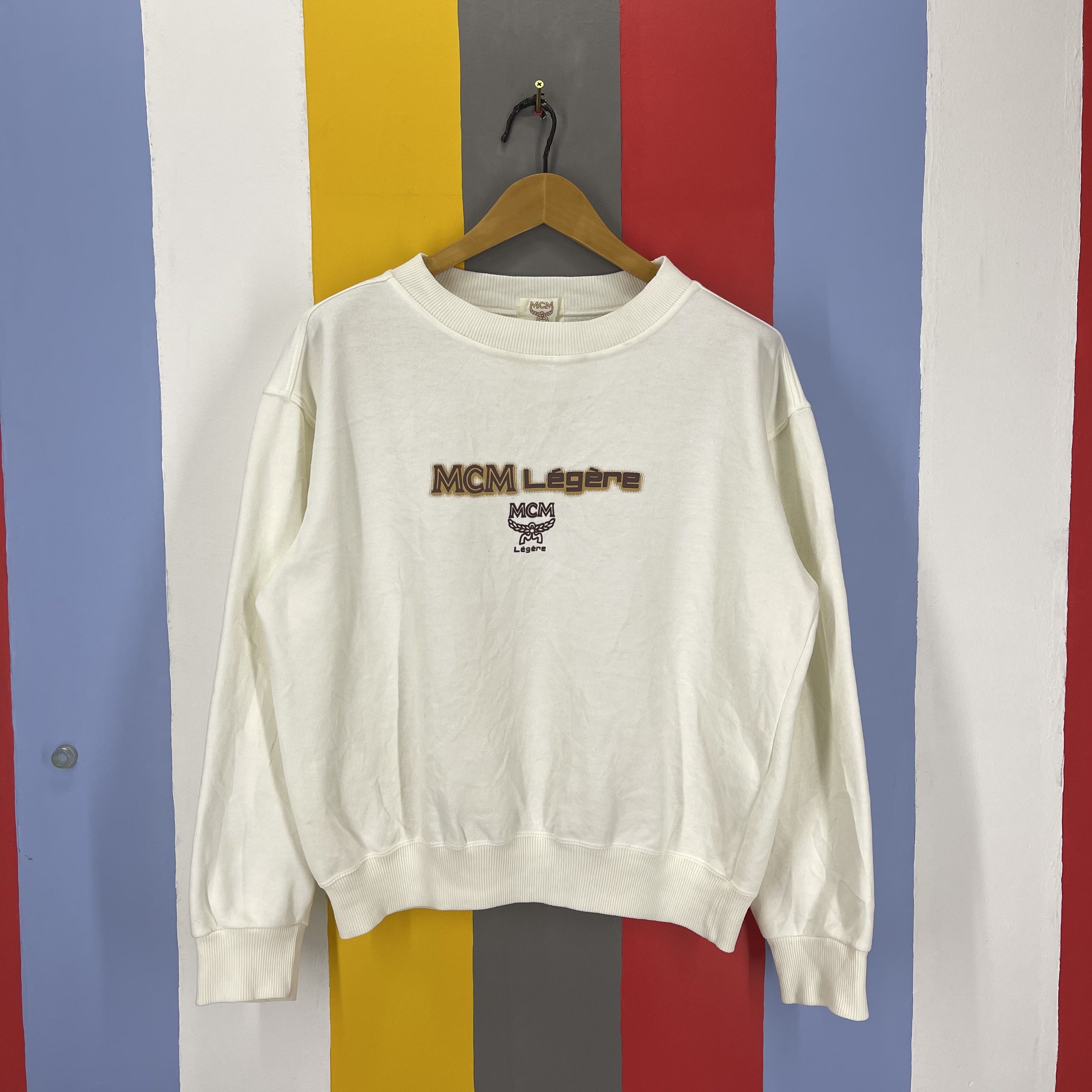 Luxury × MCM MCM LEGERE Crew Neck Sweatshirt #1406/AW | Grailed
