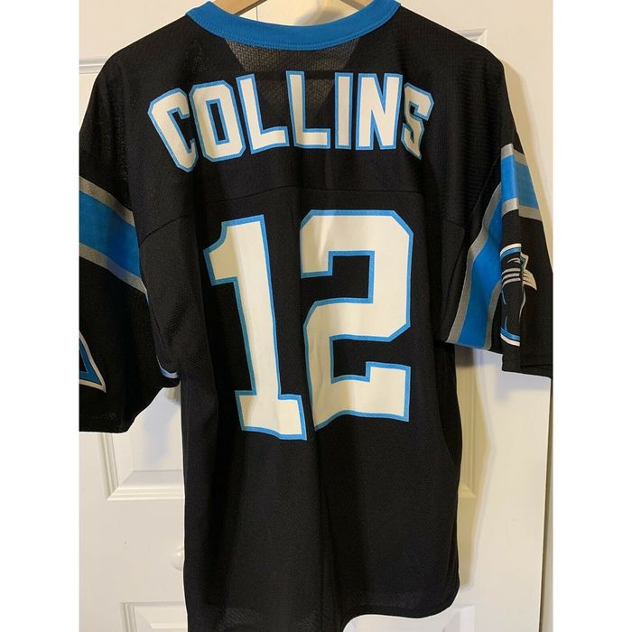 Logo 7 Vtg 90s CAROLINA PANTHERS KERRY COLLINS #12 LOGO 7 FOOTBALL ...