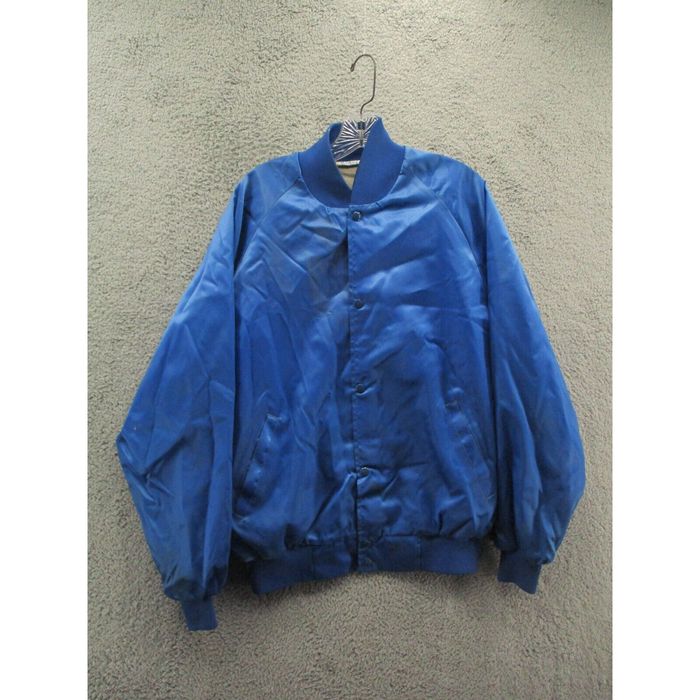 Starter Vintage 80s Jacket Satin Alabama Artist of the Decade Blue ...